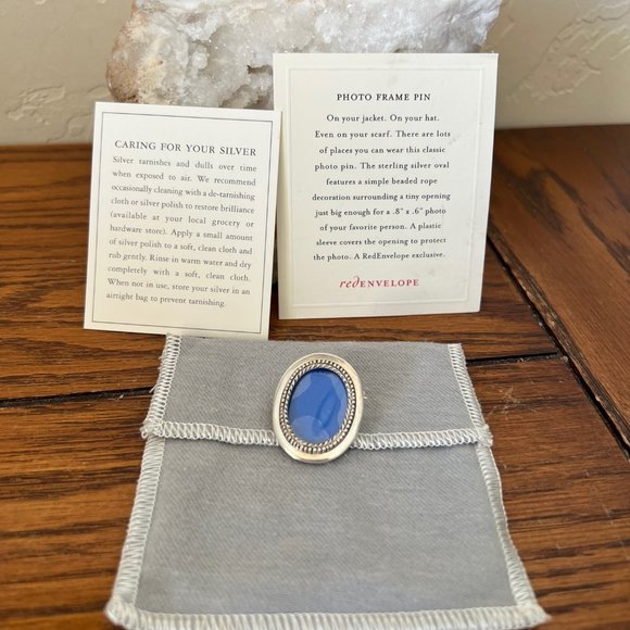 RedEnvelope | Jewelry | Rare Vintage Redenvelope Photo Frame Pin | Poshmark
